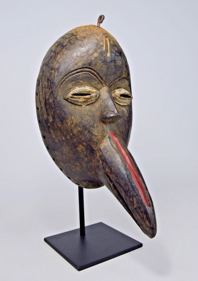 Vintage Dan Gagon Bird Beak African mask