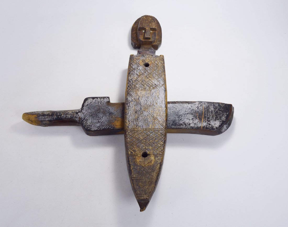 Primitive Dogon Door Lock, African Tribal Art