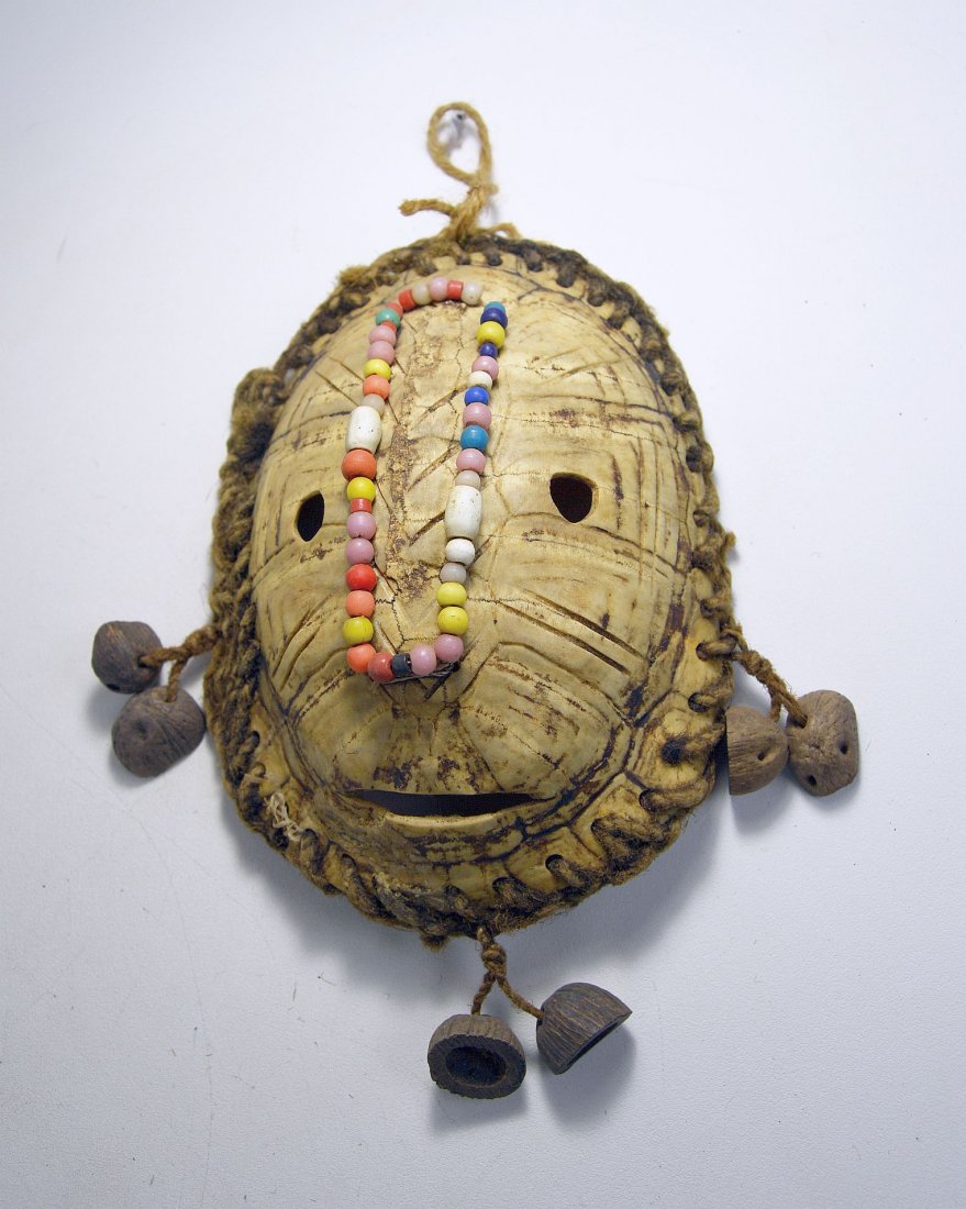 Lega Turtle Shell African Mask