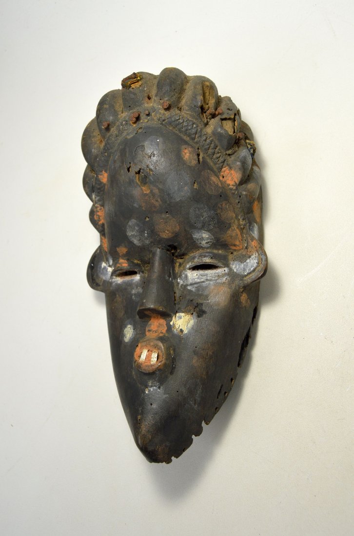 A Very Old DAN Bassa mask, African mask