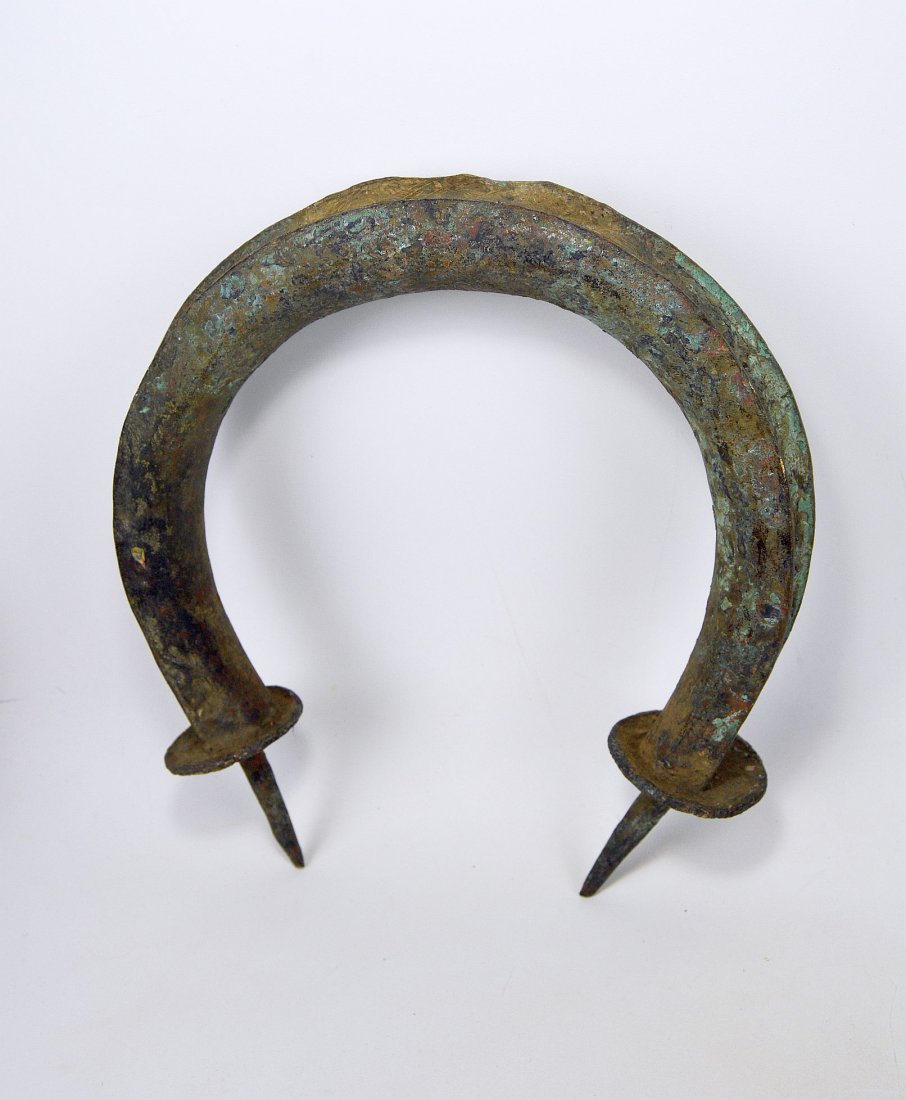 A Yoruba Bronze Torque, African Form, Currency
