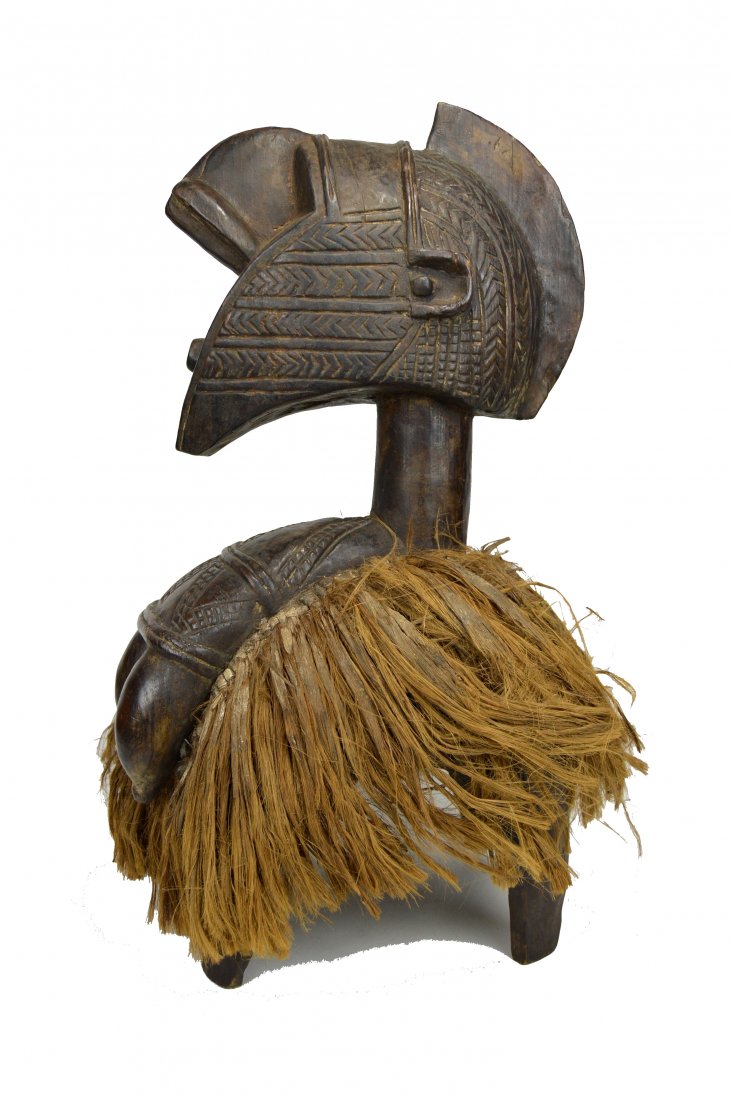 FANTASTIC BAGA NIMBA SHOULDER MASK, AFRICAN ART