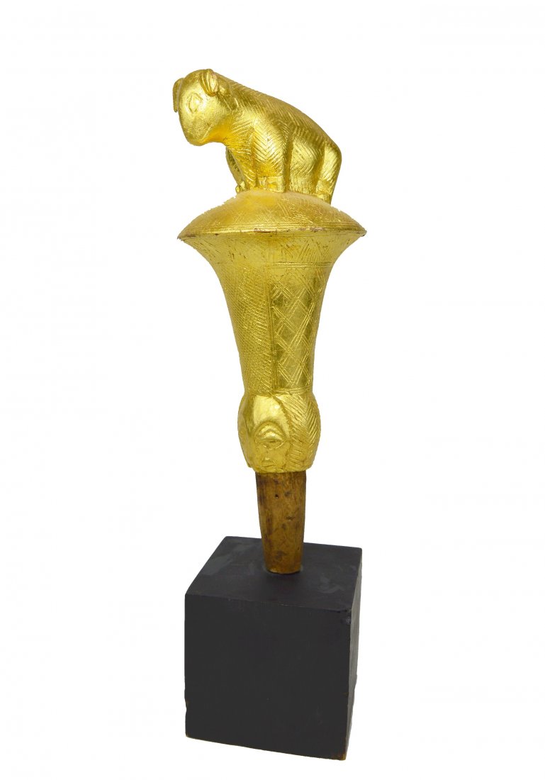 Rare Ashanti Gold Linguist Staff with Ram motif - Oct 19, 2019 | TRIBAL ...