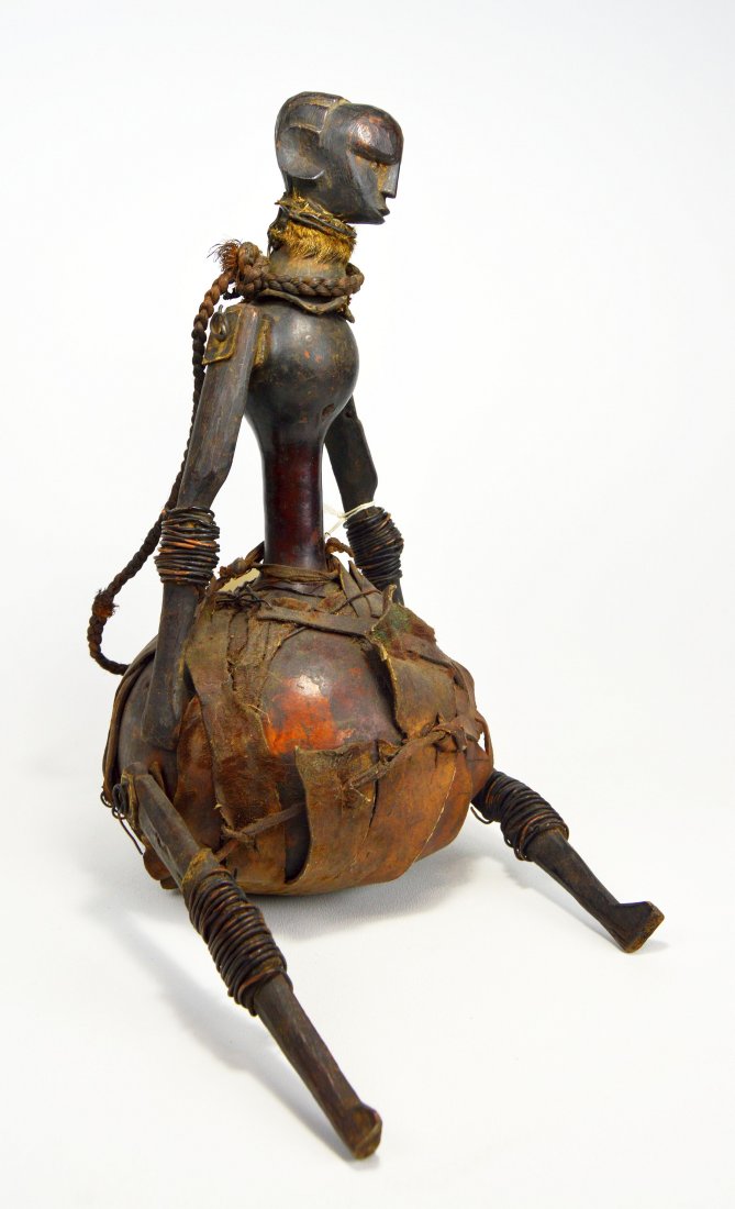 A Nyamwezi Gourd Doll Ex Jean Pierre Hallet Collection