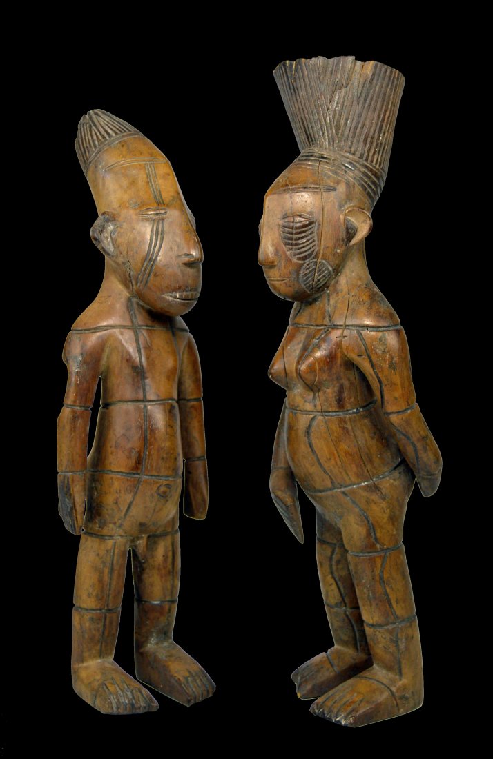 A Fine Mangbetu Male & Female Couple African Art - Jan 25, 2020 ...