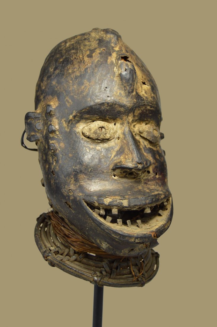 Rare Old Boki Skin Covered Dance Crest - Jan 25, 2020 | TRIBAL ...