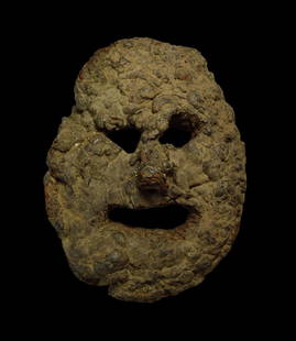 Two Tree Fungus Masks, Nepal.