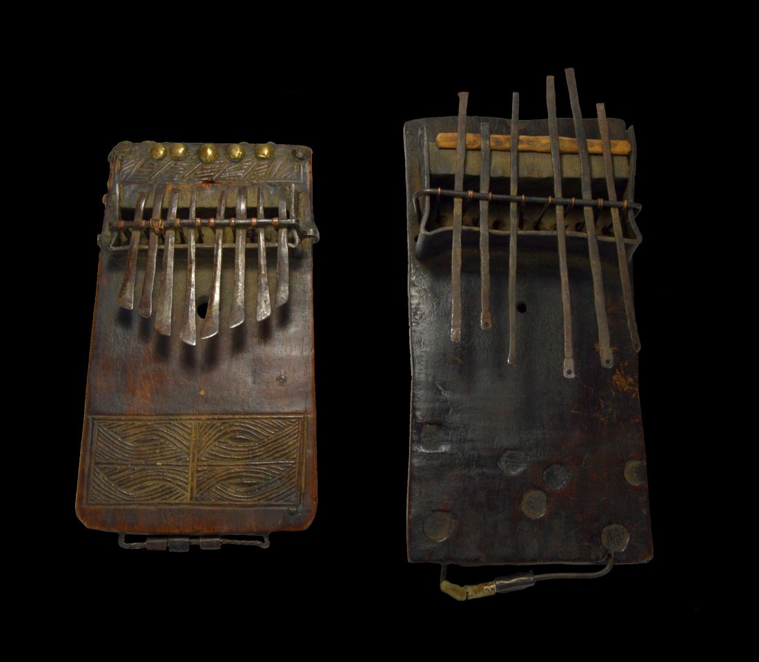 Pair of Old Kalimba Thumb Piano Ex Allan Stone - Aug 15, 2020 | TRIBAL ...