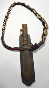 Antique Barong Sword Filipino Muslim Bolo Knife