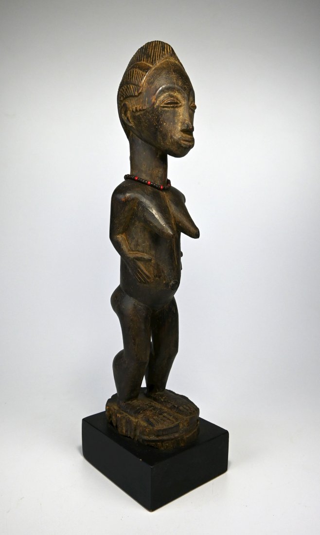 A Lovely Baule Blolo Bla Spirit Wife sculpture - Jan 30, 2021 | TRIBAL ...