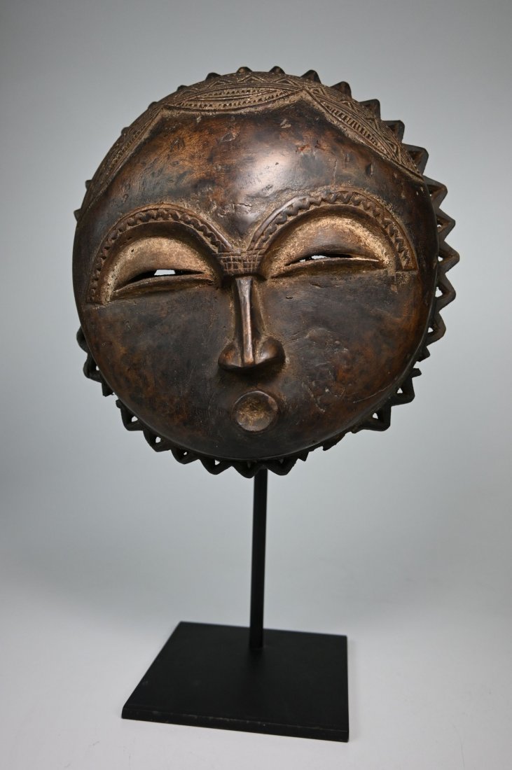 A Baule Moon Mask, African Art
