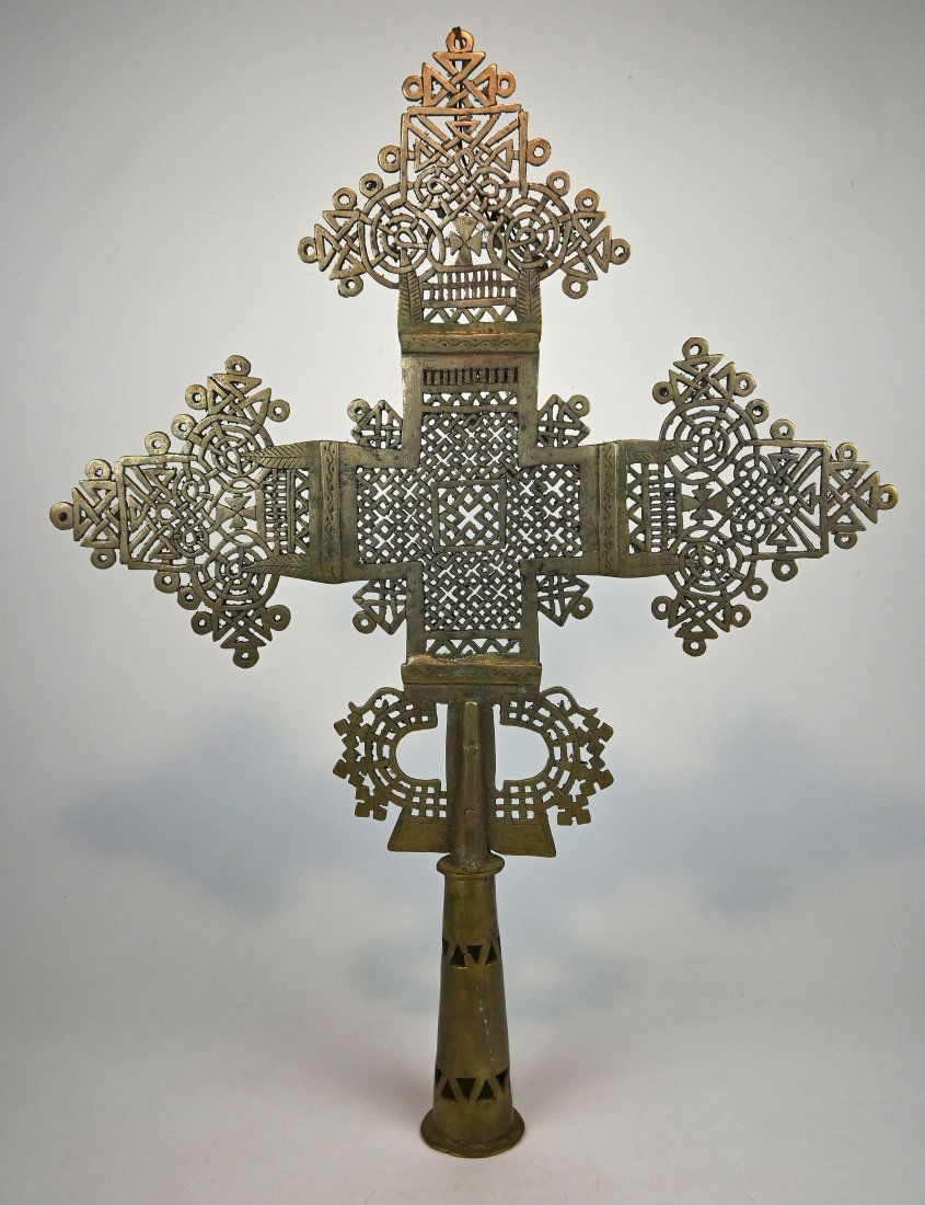 Huge Ethiopian Silver Procession Cross Ex Museum - Dec 26, 2021 ...