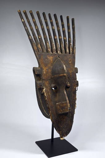 A Bamana Ntomo Mask Ex Berg En Daal Museum 1964