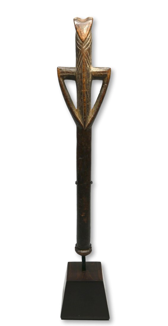 A Mossi Flute Ex Thomas Wheelock Collection