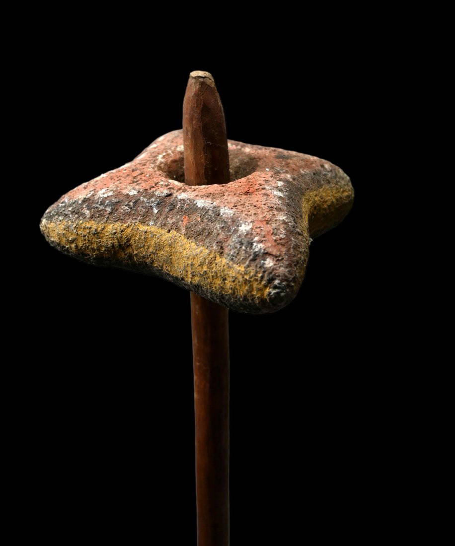 A Star Shaped Stone Club From The Fly River Auction