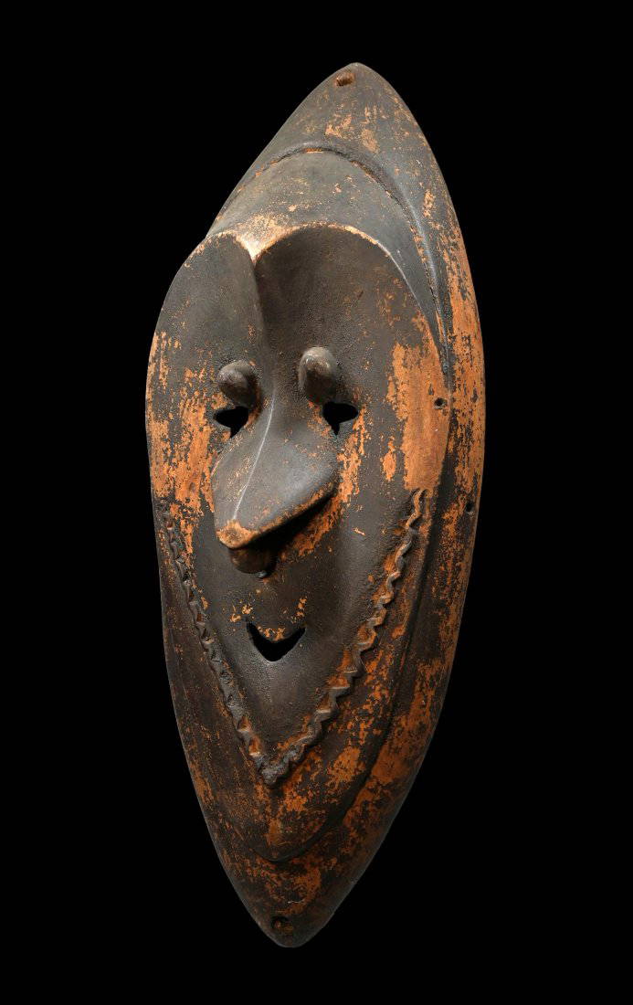 A Lower Sepik Mask Auction