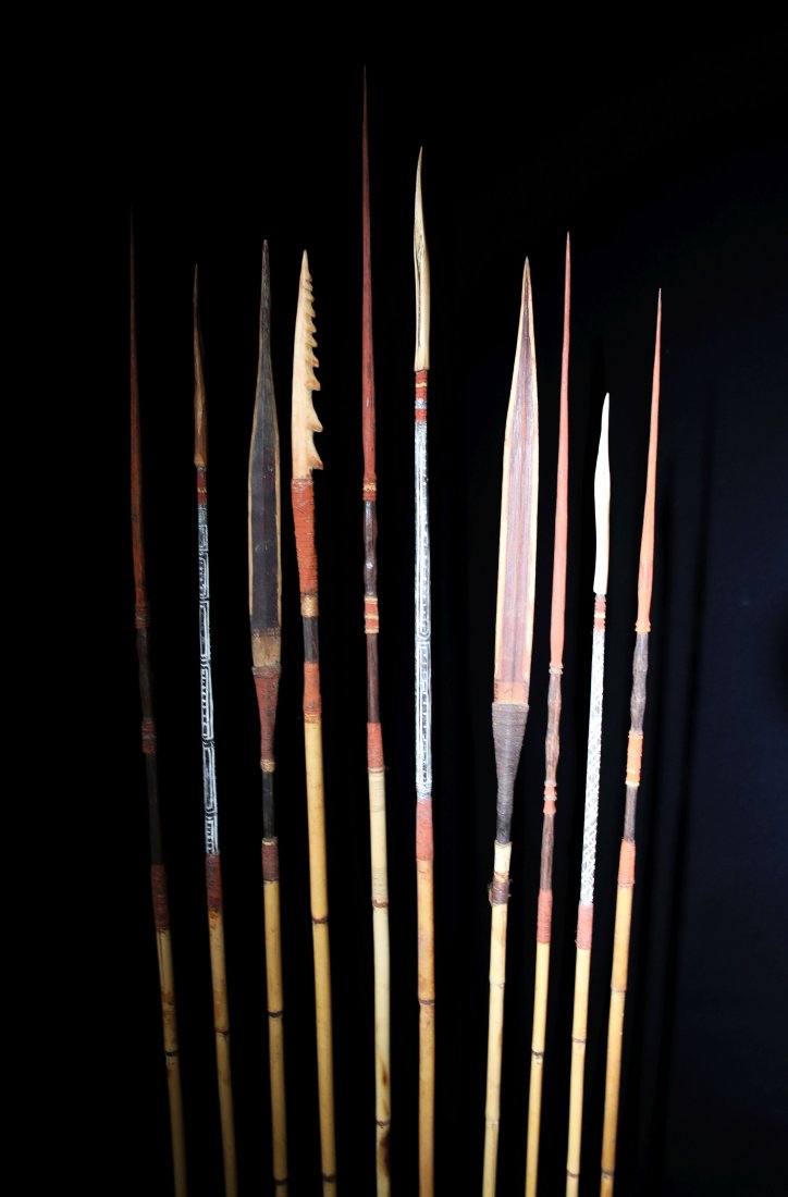 Lot Of 10 Strickland River Arrows Auction