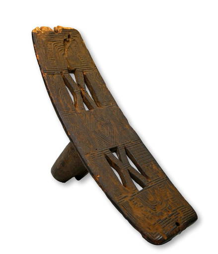 Ancient Ngombe Backrest / Stool