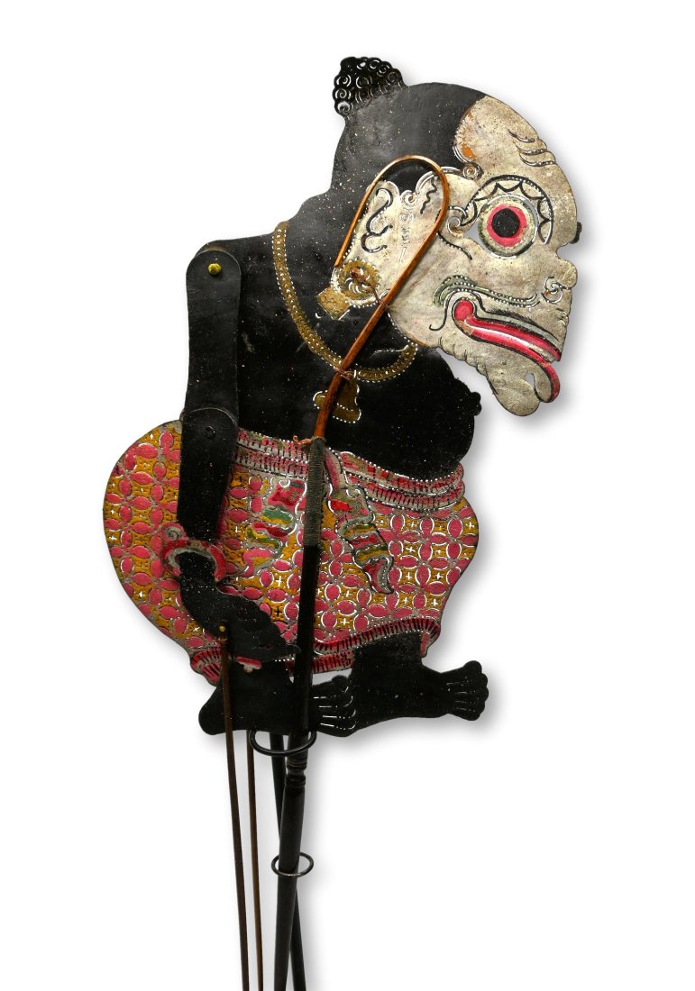 A Javanese Wayang Kulit Shadow Puppet Depicting Semar Auction