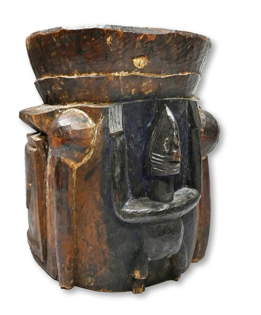 Old Yoruba Odo Shango Ritual Altar Auction