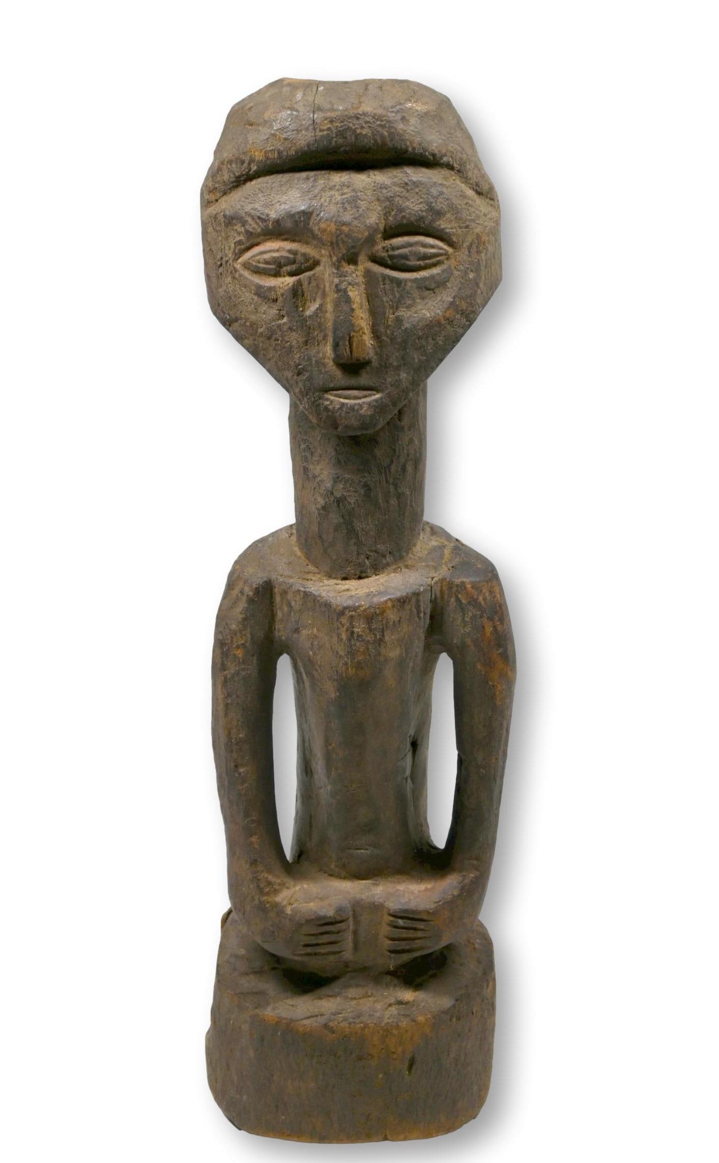 Primitive Kusu Shrine Idol Auction