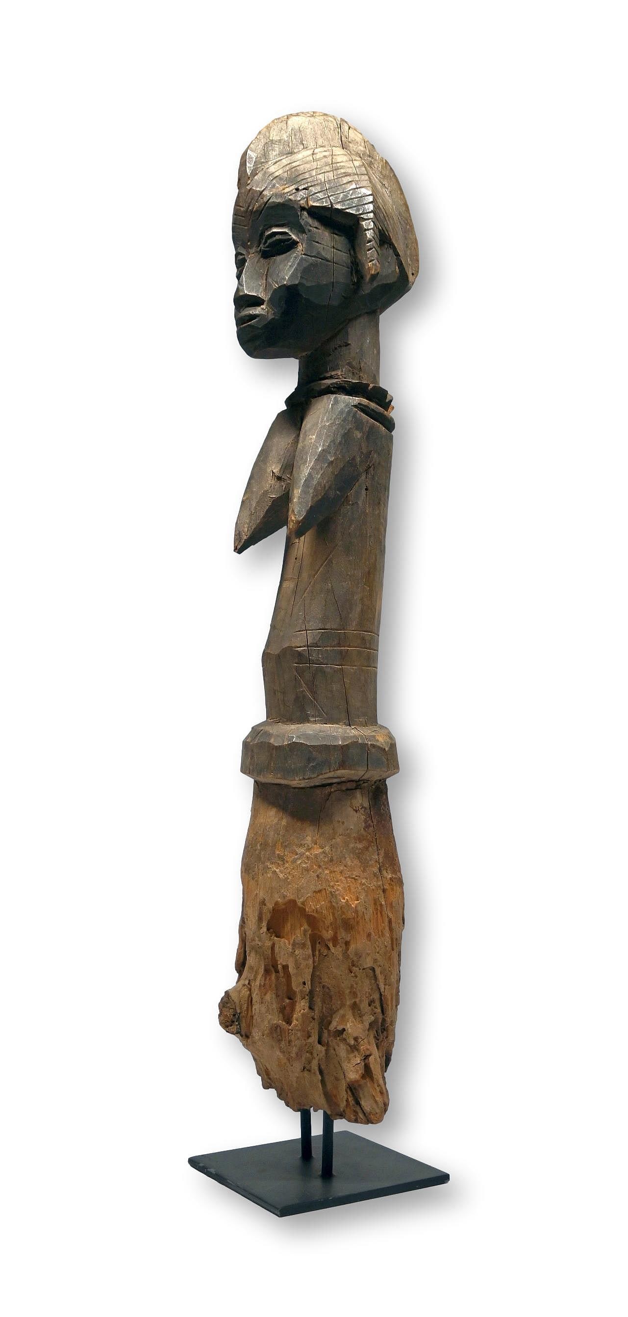 A Large Mossi Post Figure Ex Thomas Wheelock Auction