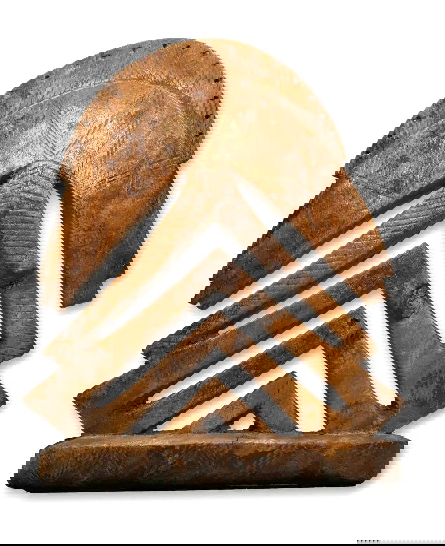 Abstract Chiwara Dance Crest Ex Scanzi Collection Auction