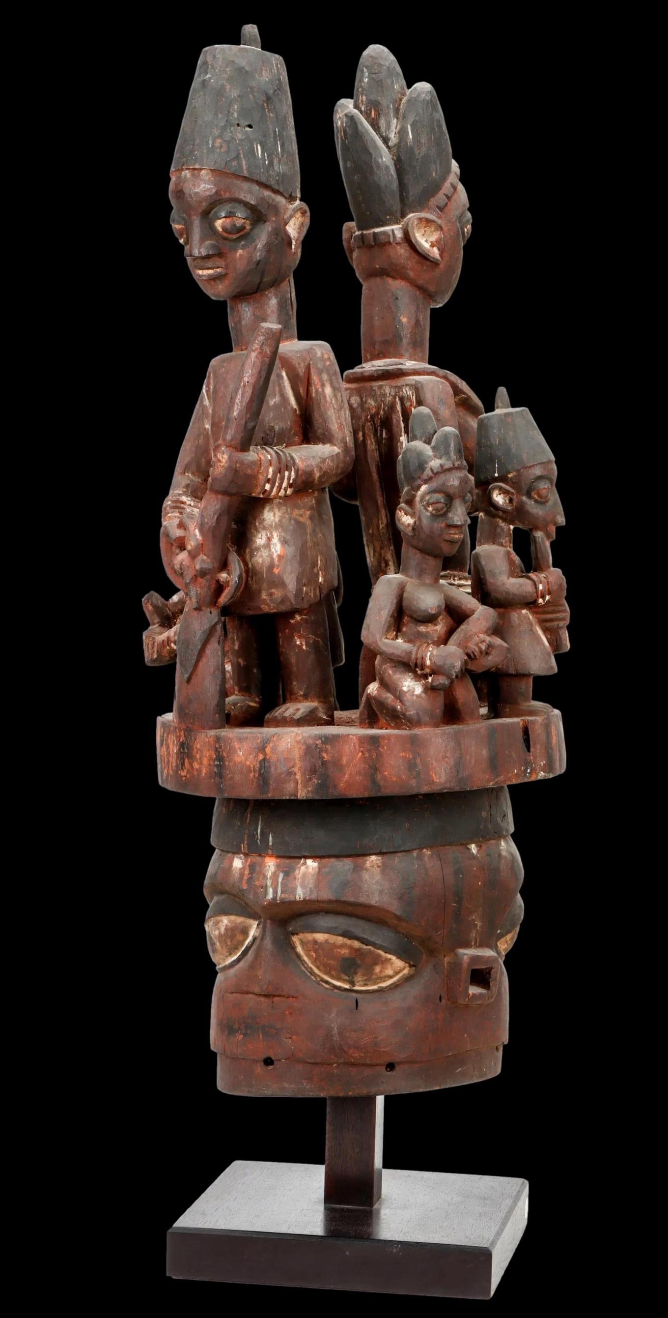 Buy A Monumental Yoruba Epa Mask Ex Pace Gallery | Tribal Gatherings In Pa