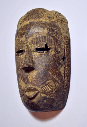 Rare Old Tiv Mask From Nigeria, African Tribal Art