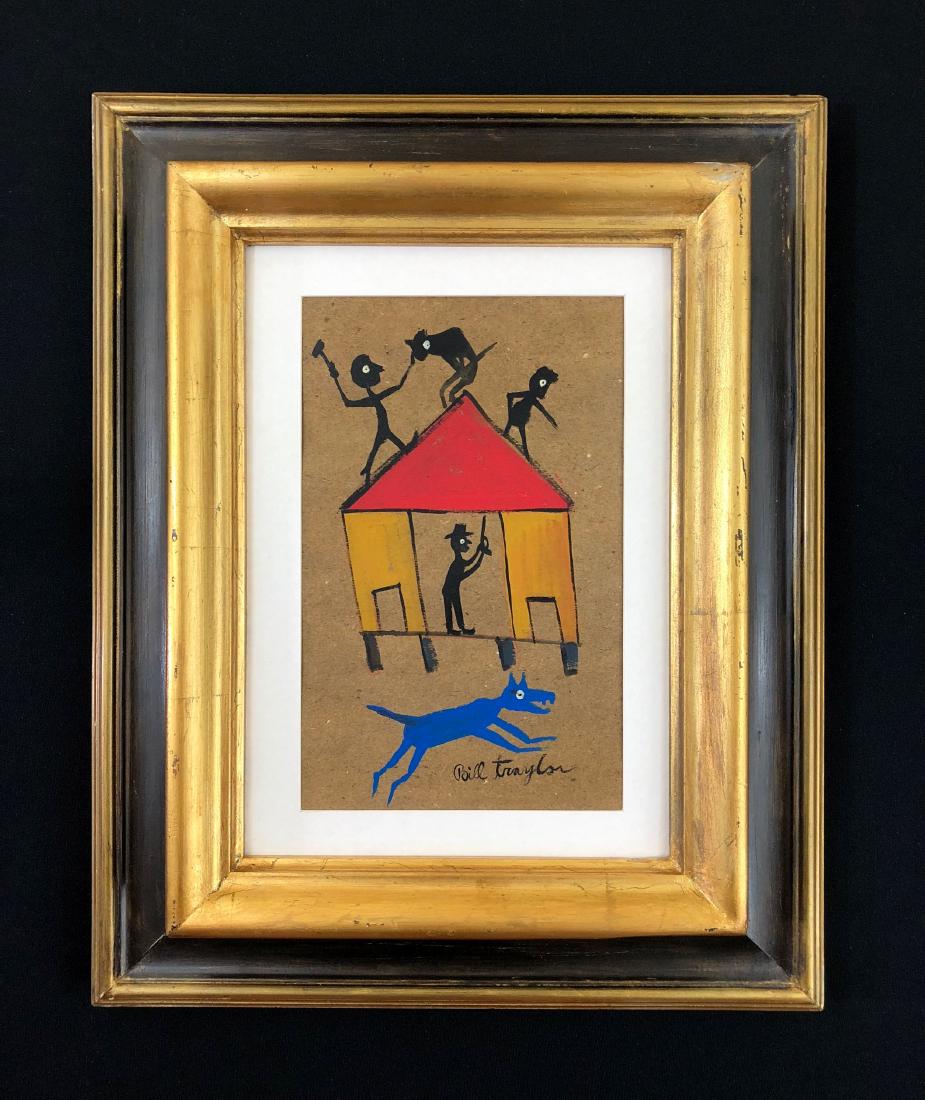Bill Traylor (American, 1854-1947) -- Mixed Media on
