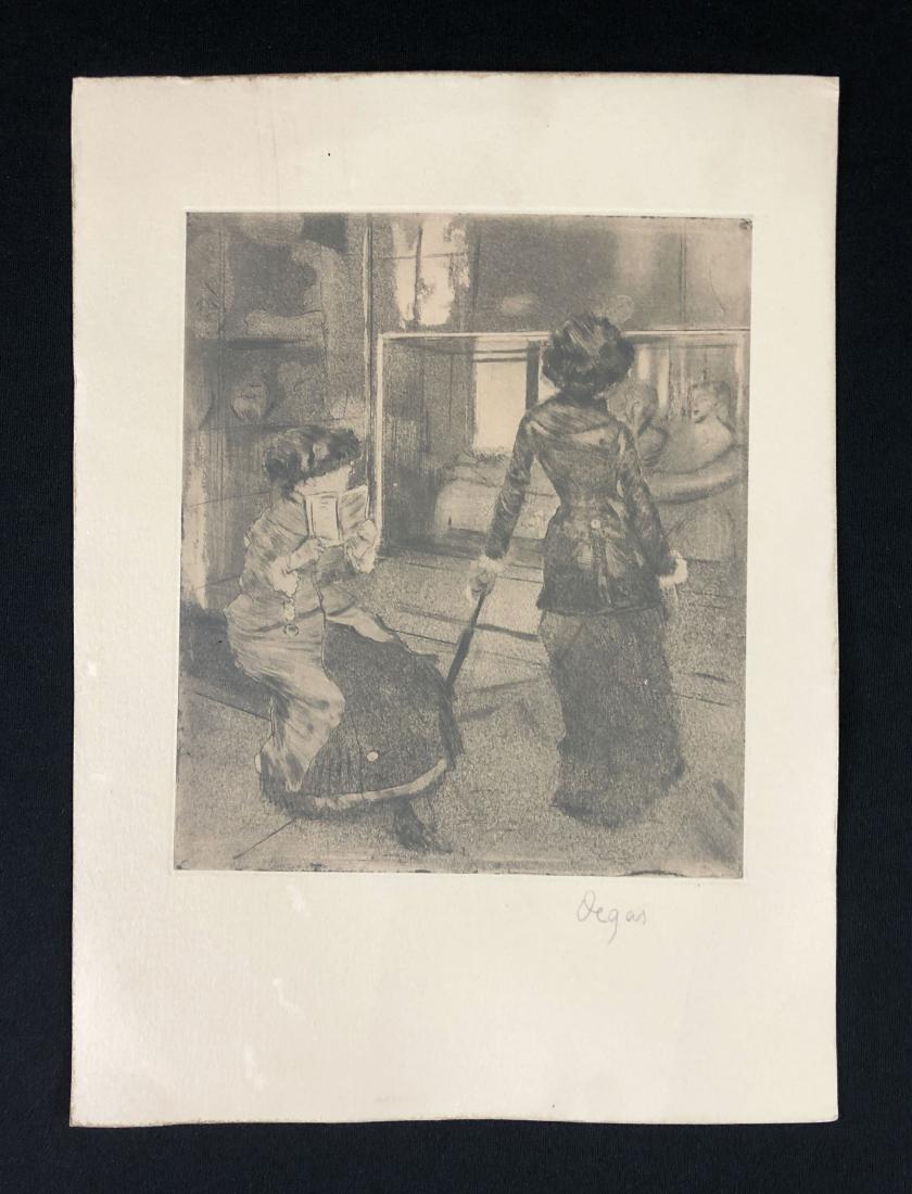 Edgar Degas (French, 1834-1917) -- Hand Signed Fine Art