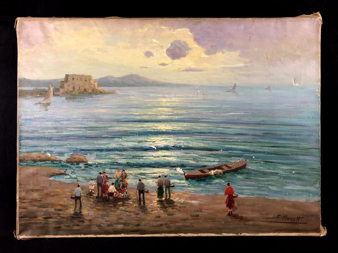 Francesco Moretti (Italian, 1833-1917) -- Hand Painted