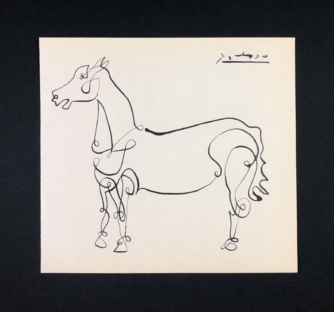 Pablo Picasso (1881-1973) - Ink Line Drawing - style of