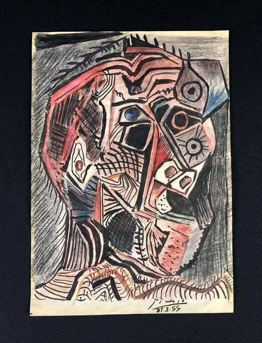 Pablo Picasso (1881-1973) -- Hand Drawing - style of - Mar 02, 2019 ...