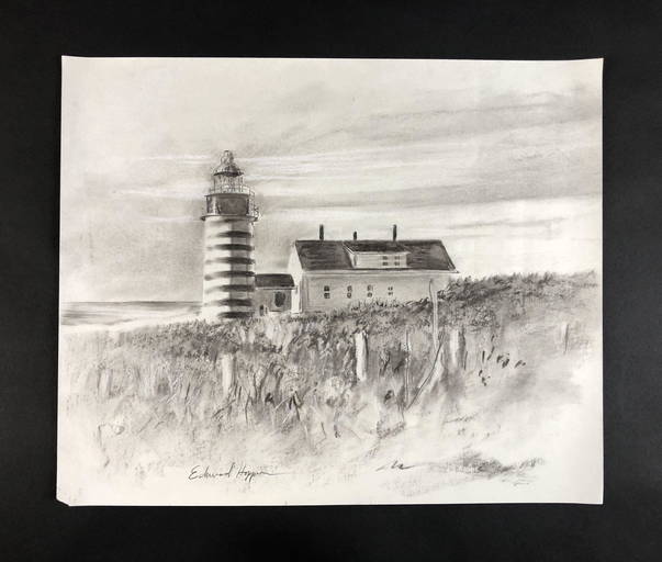 Edward Hopper (1882 1967) Graphite Drawing