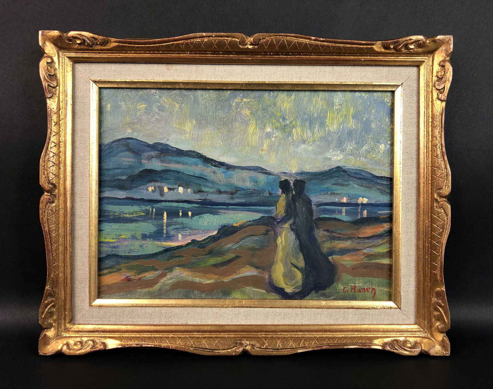 Edvard Munch - Oil on Canvas (style of) - Jul 31, 2021 | Finger Lakes ...