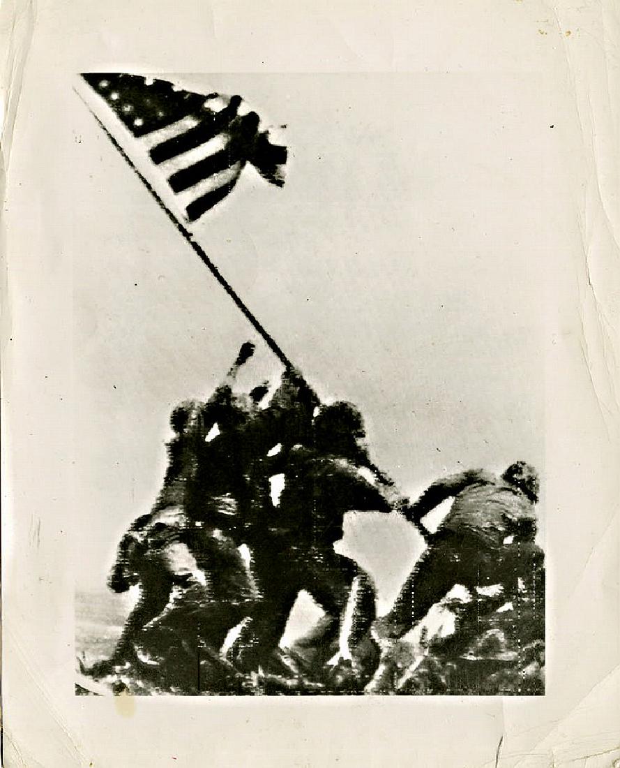 JOE ROSENTHAL, Raising the Flag on Iwo Jima.