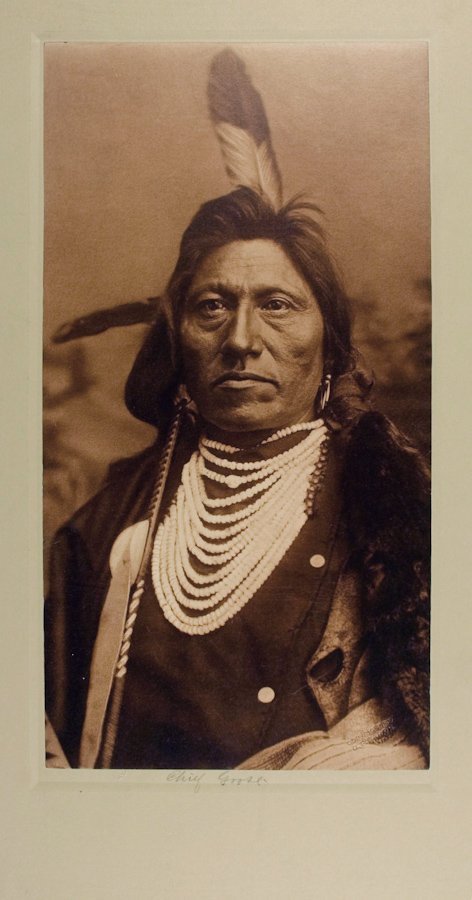 CHIEF GOOSE (Maga), by Orlando Scott Goff, at Bismarck,
