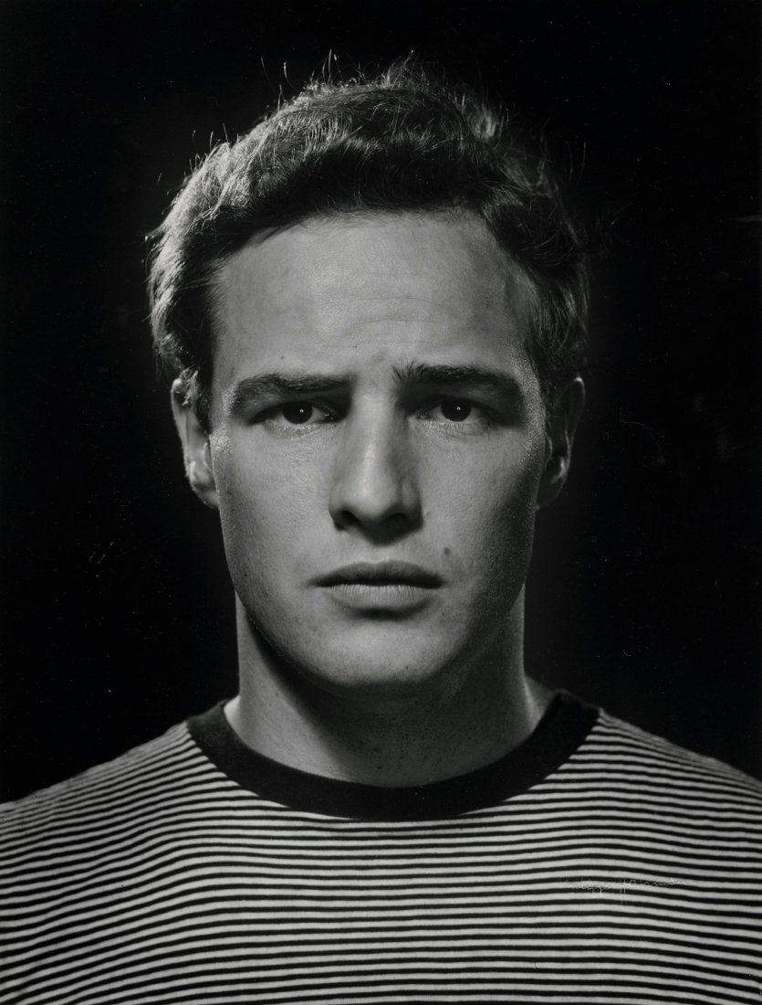 Young Marlon Brando Color