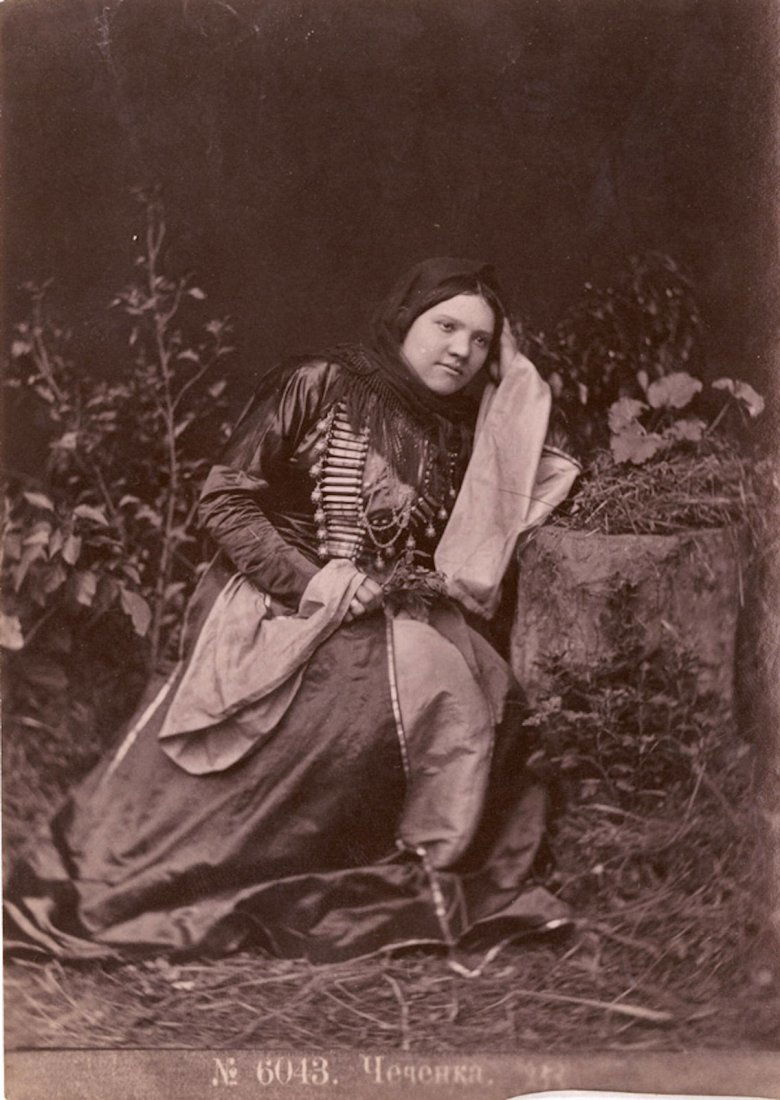 Dimitri Ermakov, Chechen warrior, symbokic portrait