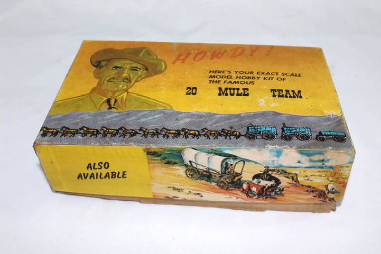 Vintage Howdy 20 Mule Team Hobby Kit In Box