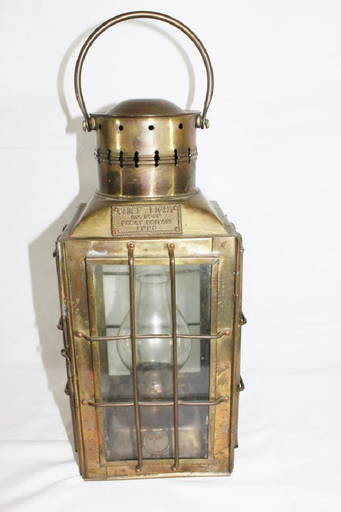 Chief Light #3509 Vintage Brass Ship Lantern