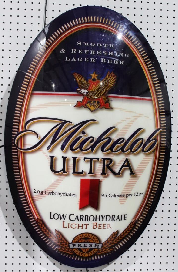 Lighted Michelob Ultra Sign