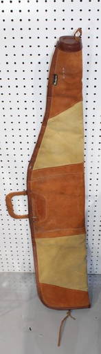 Vintage Rifle Soft Case Suede By Bucheimer