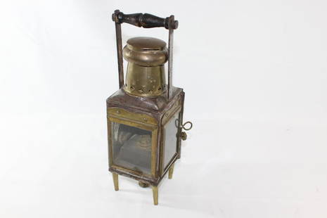 Antique Ships Lamp By Eli Griffiths & Sons