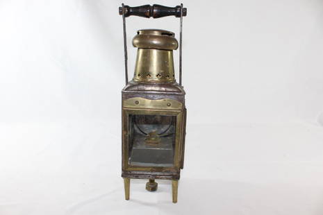 Antique Ships Lamp By Eli Griffiths & Sons