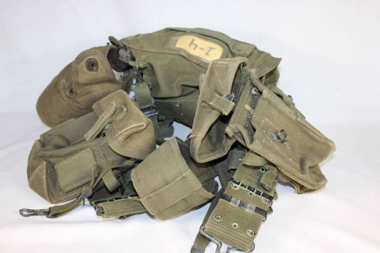 Vtg Military Field Gear Bundle