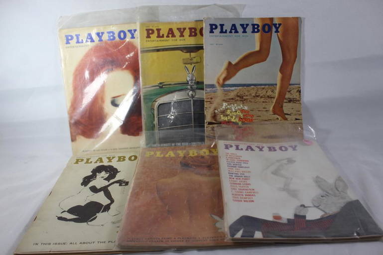 LOT OF 6 1960 PLAYBOY MAGAZINES - Sep 04, 2021 | Auctions by Adkins, LLC in FL