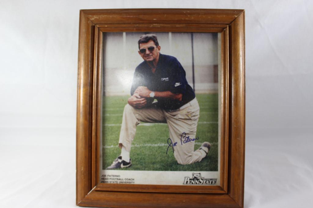 SIGNED PICTURE JOE PATERNO-NO COA (#0113) on Aug 28, 2021 | Auctions by ...