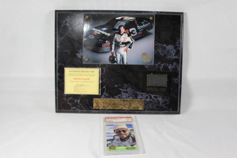 Dale Earnhardt Sr Memorabilia Card/plaque
